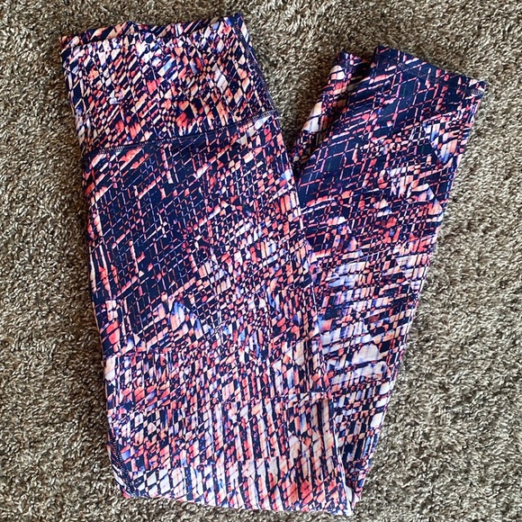 Fabletics | Pants & Jumpsuits | Powerhold Made By Fabletics Blue Pink ...